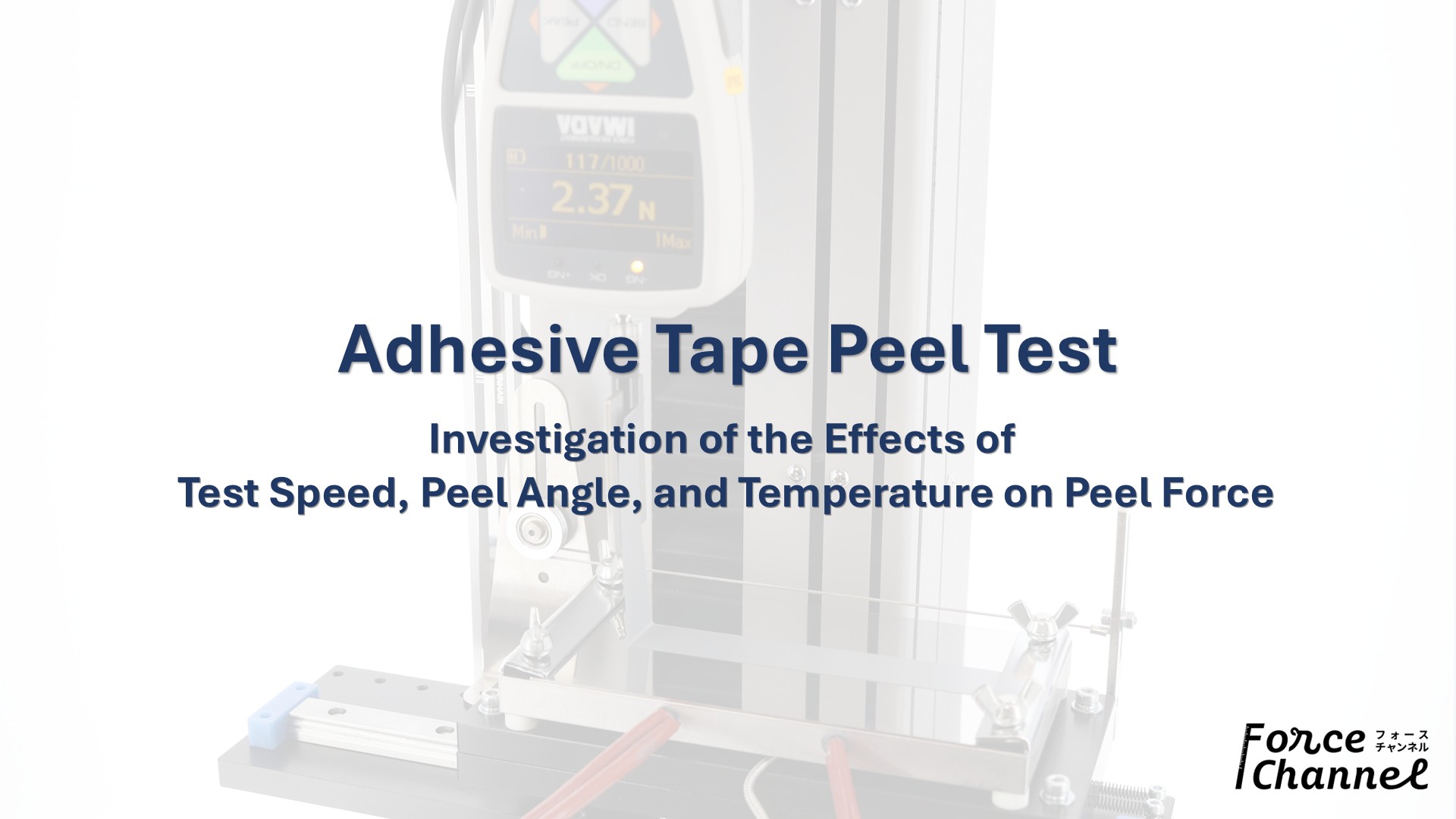 Introduction to Compression Testing (2) “Bending Test” - Force Channel ...